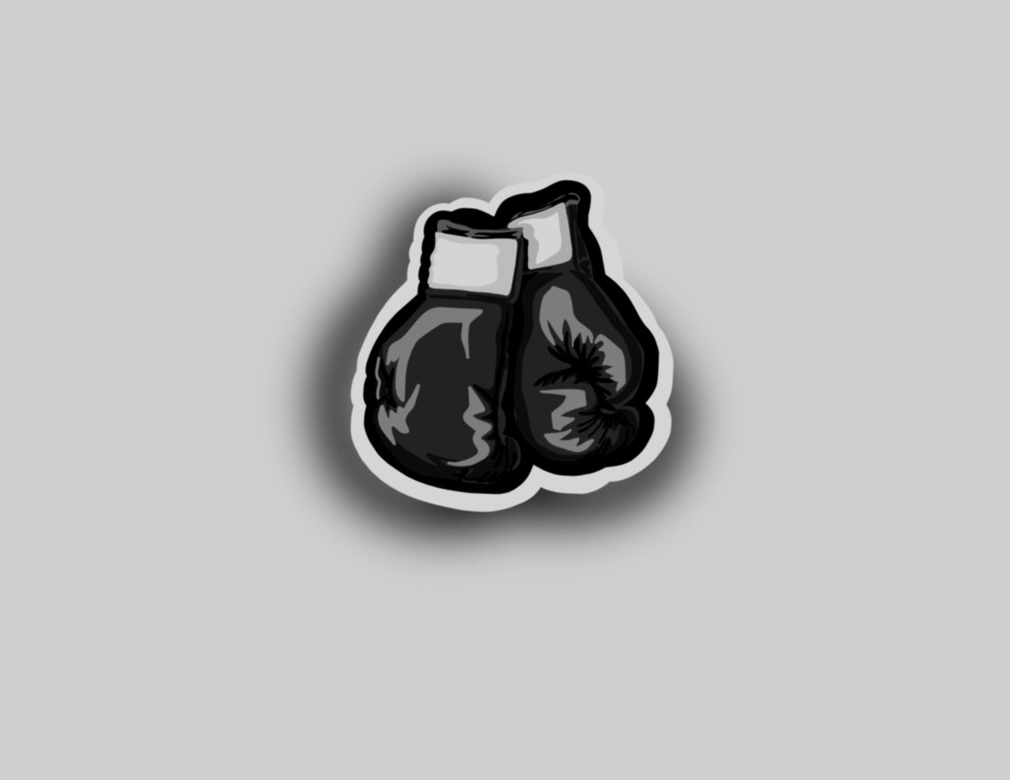 Boxing Gloves Stickers - Etsy