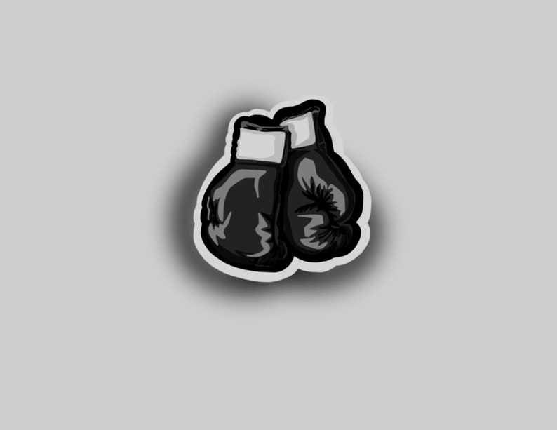 Boxing Gloves Stickers - Etsy