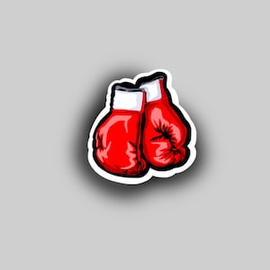 Boxing Gloves Stickers - Etsy
