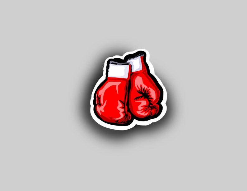 Boxing Gloves Stickers - Etsy