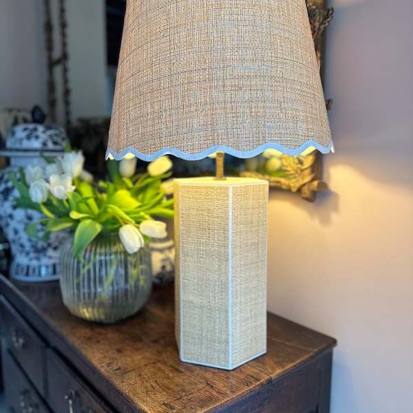 Raffia Lamp Shade - Etsy