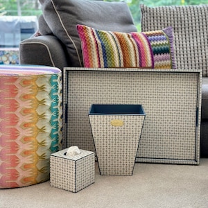 Chelsea Textiles Cupid. Navy Wood Folding Tray on Legs, Side Table ...