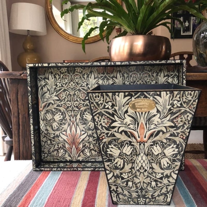 Ottoman Tray, Grey - Etsy UK