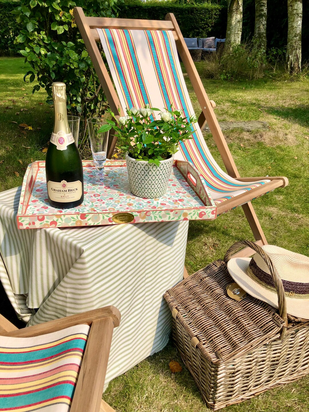 Liberty Tray London Wiltshire Berry Ditsy Print Coffee Table Tray ...