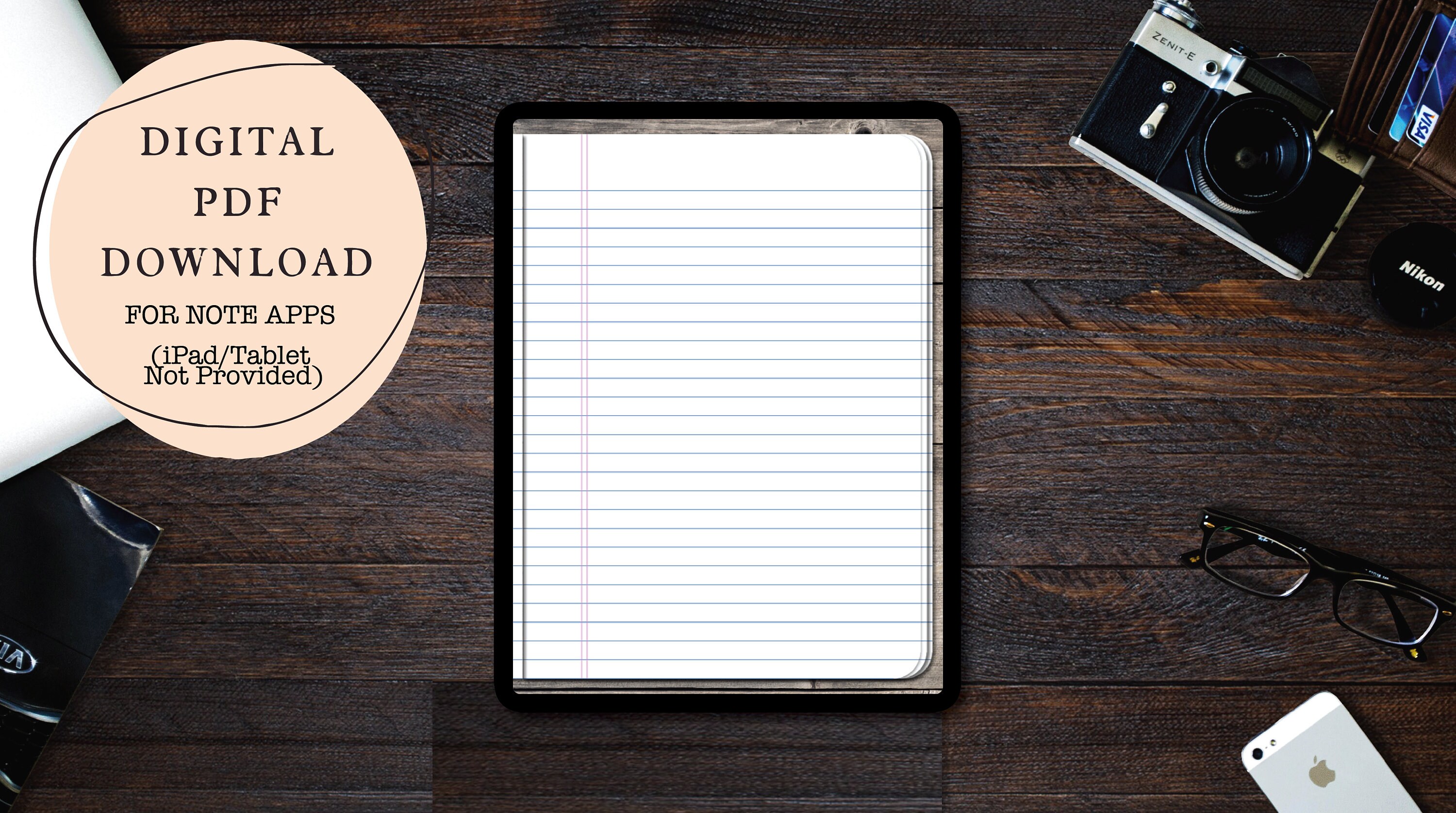 Digital Notebook Goodnotes Notebook - Etsy