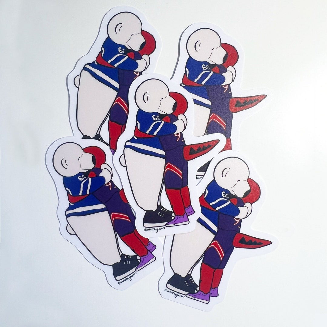 Carlton Bear and the Raptor - Toronto Maple Leafs - Toronto Raptors ...