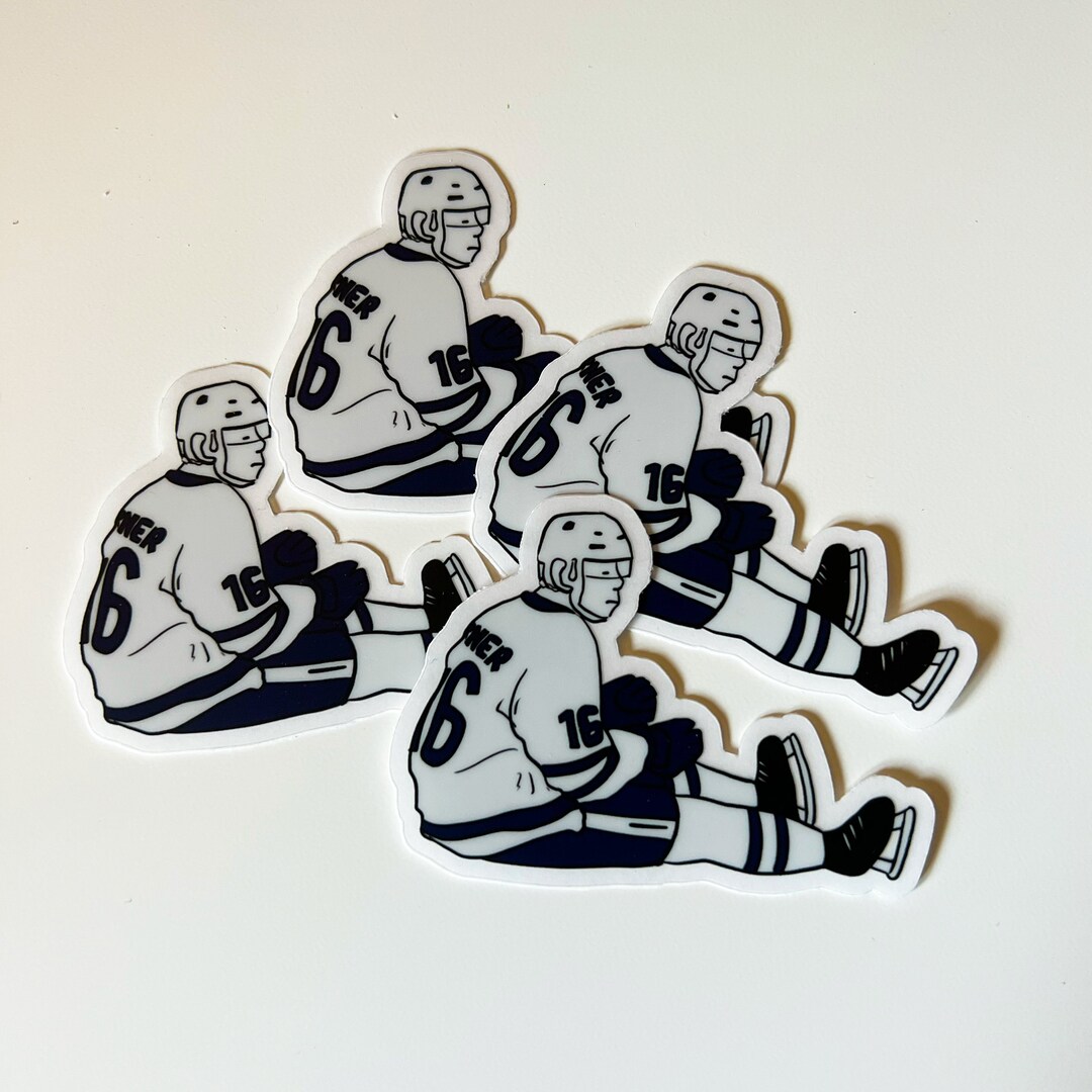 Mitch Marner Illustrated Sticker - Toronto Maple Leafs NHL - Etsy