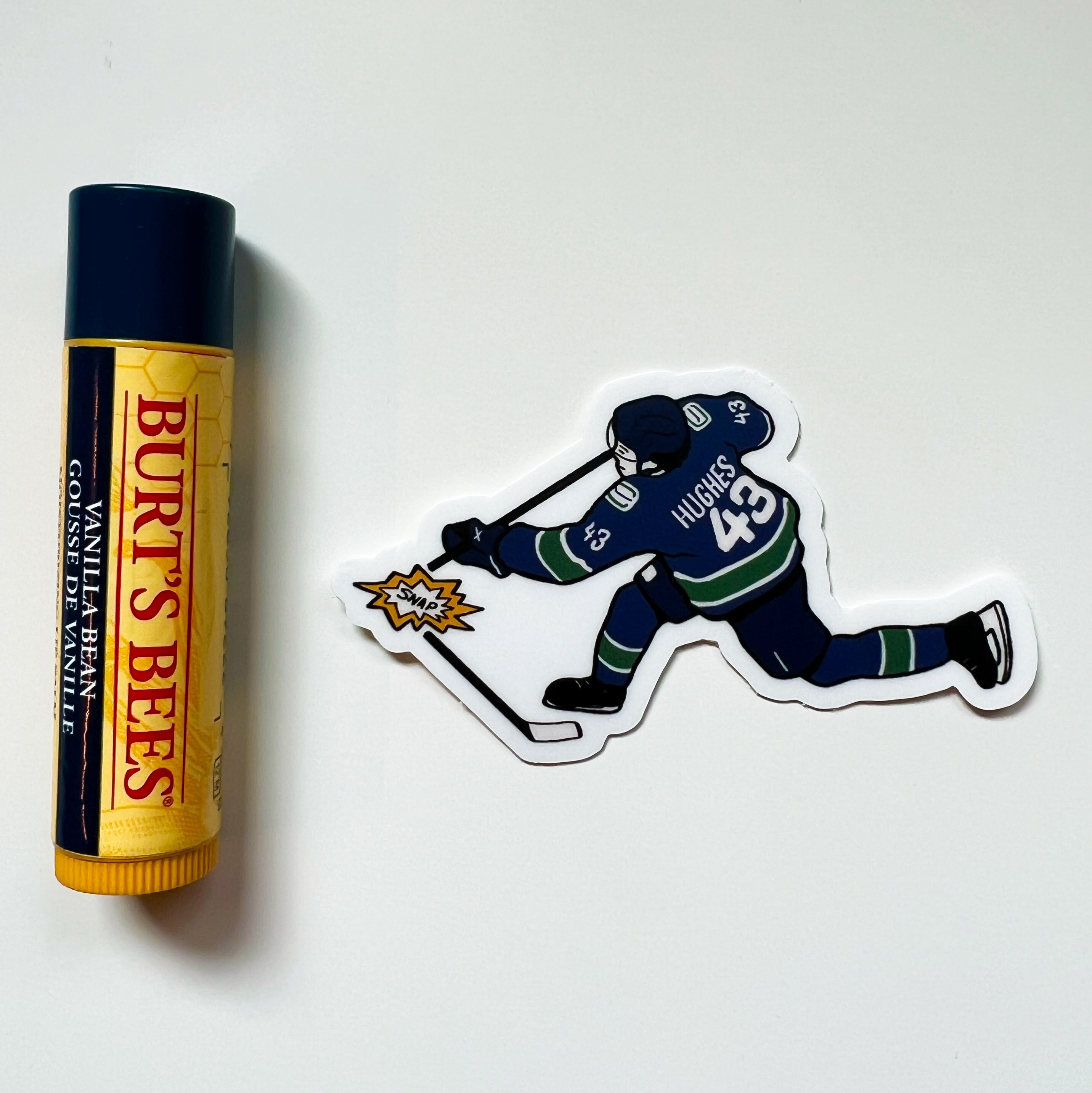 Quinn Hughes Sticker Vancouver Canucks Canucks NHL Player Illustrated ...