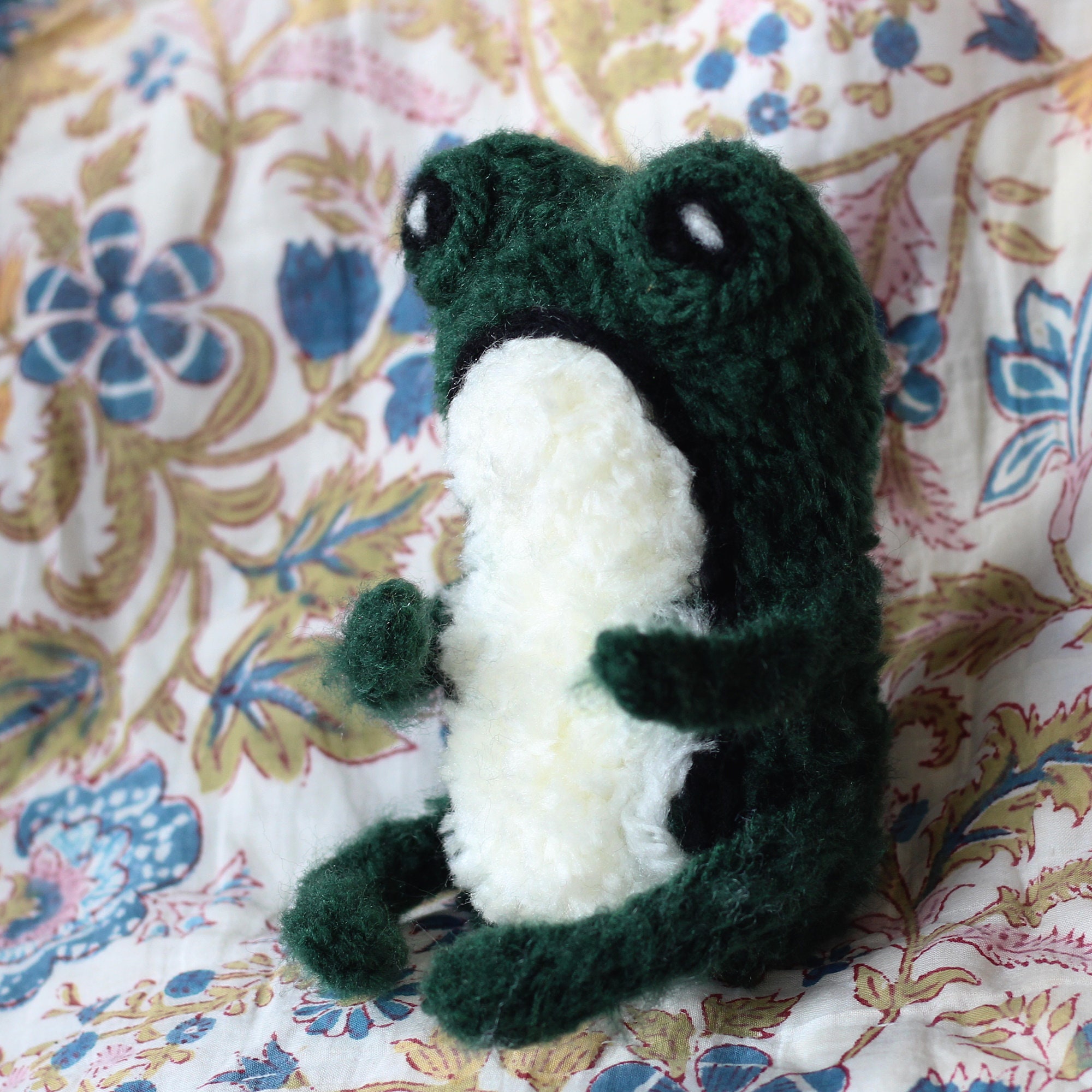 OLD BOY - Sad Frog Pom Pom Teddy Plush - Etsy