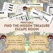 Printable Escape Room for Kids Pirate Themed Find the Hidden Treasure ...