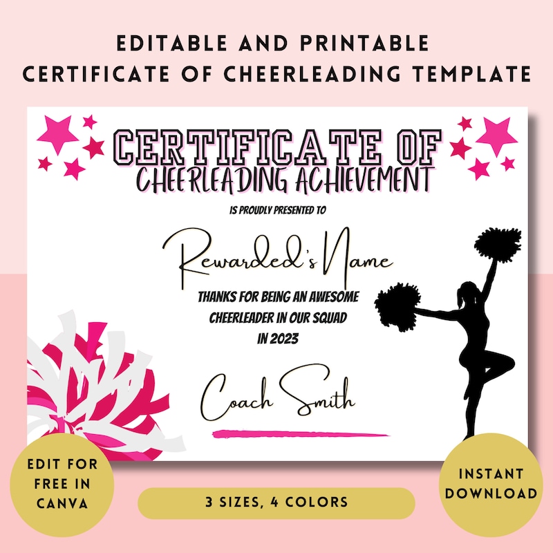 Award Certificate - Etsy