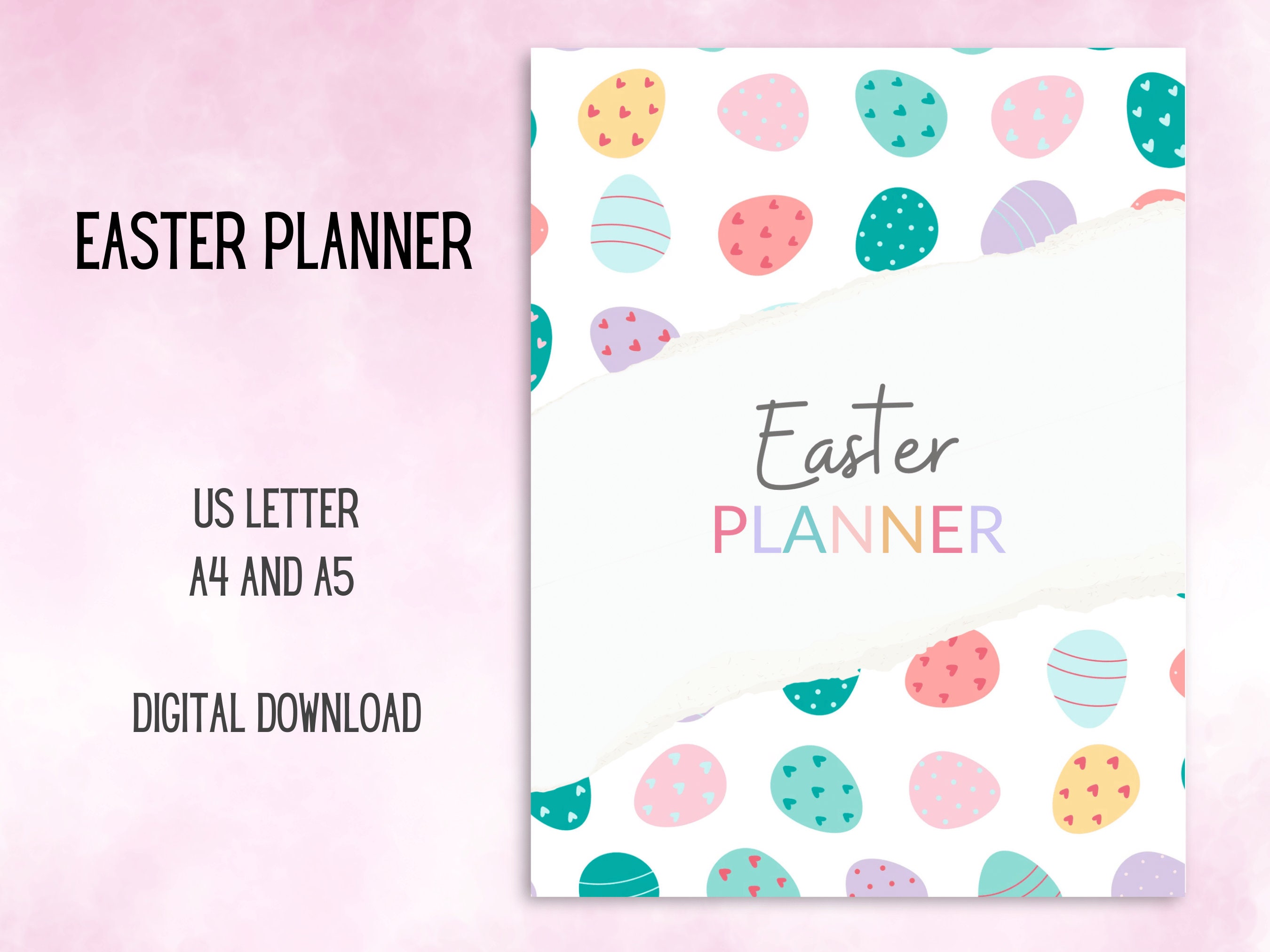 Printable Easter Planner Ultimate Easter Planner With Easter Checklist ...