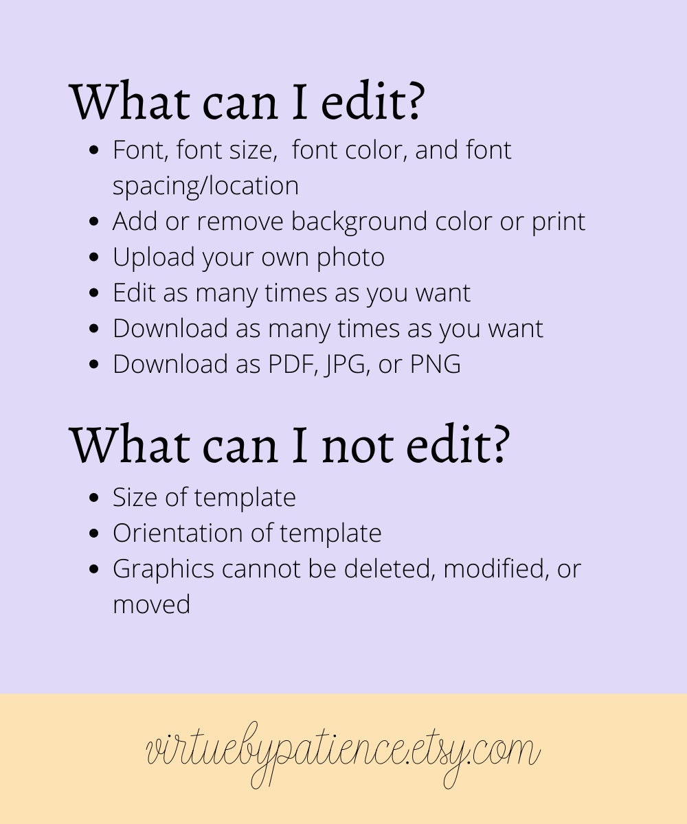 Purple Habit Tracker / Weekly Tracker / Printable PDF / Purple ...