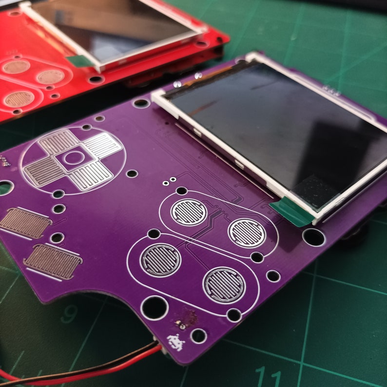 Zega Mame Boy / Game Boy DMG Raspberry Pi Zero Kit No Solder purple PCB - Etsy