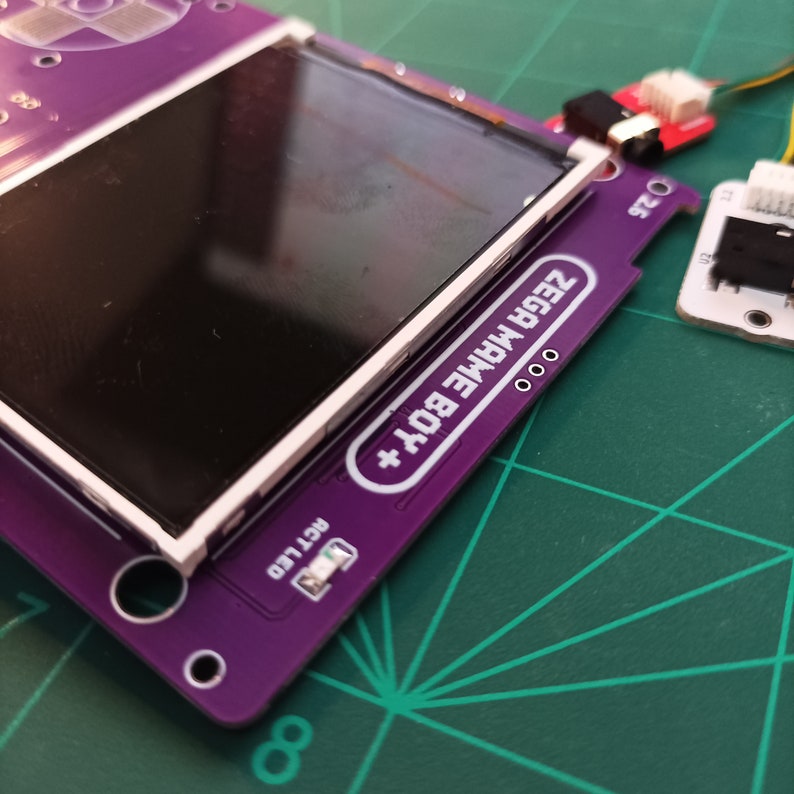 Zega Mame Boy / Game Boy DMG Raspberry Pi Zero Kit No Solder purple PCB ...