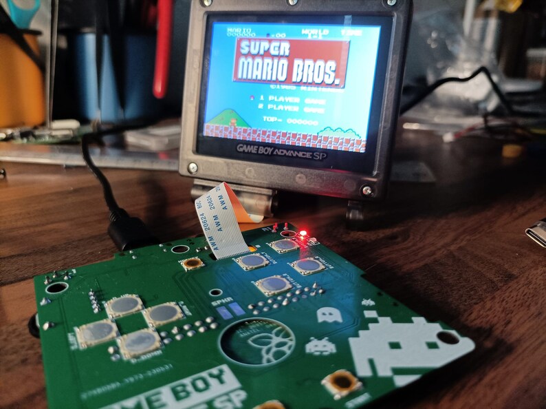 Zega Mame Boy Advance SP / Raspberry Pi Zero Kit - Etsy
