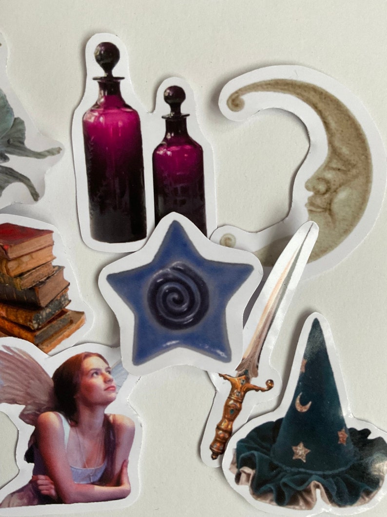 Whimsigoth Luna Moth Wizard Sword Potions Celestial Angel Aesthetic ...