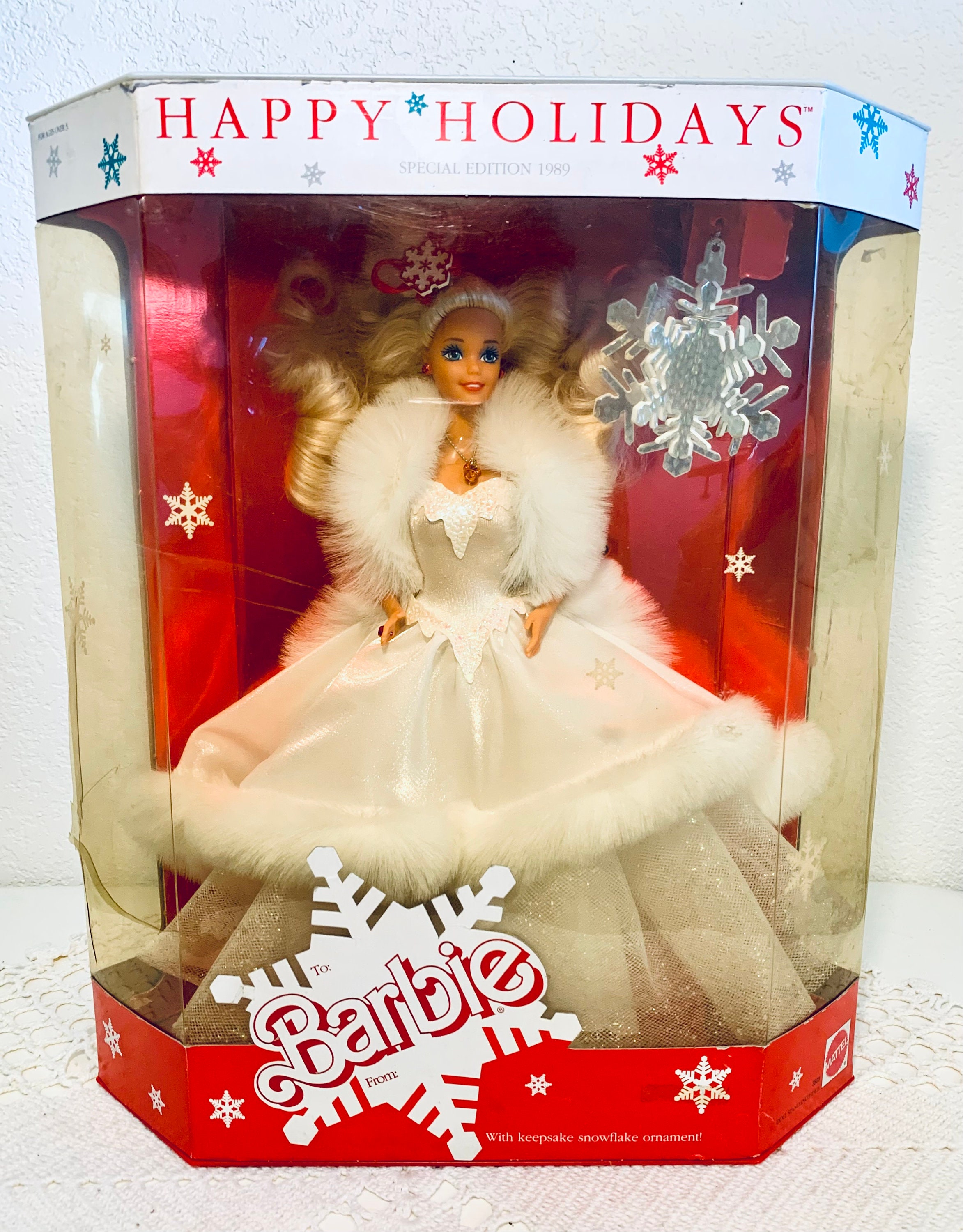 Happy Holiday Barbie 1989