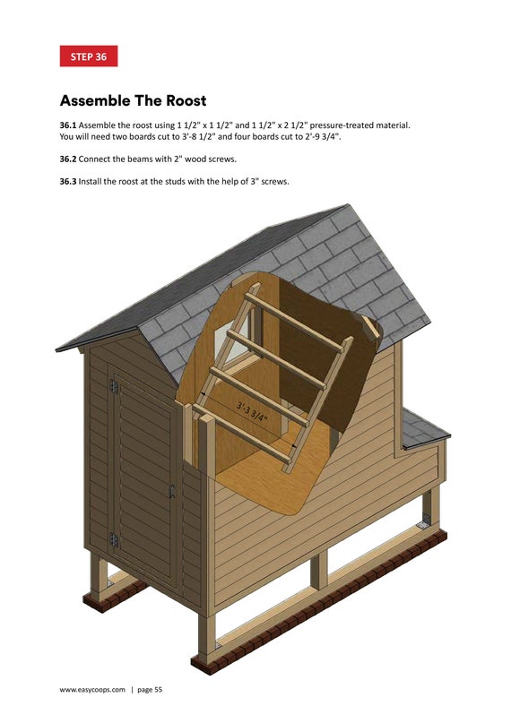 Simple Chicken Coops Printable Plans