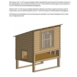 Small Walk-in Chicken Coop Plans 4x6 (PDF) - Etsy