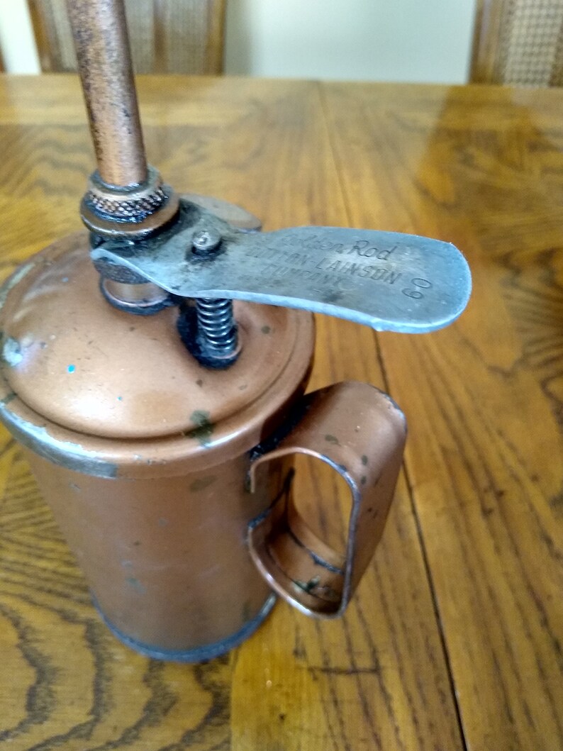 Goldenrod 60 Vintage Pump Oiler | Etsy
