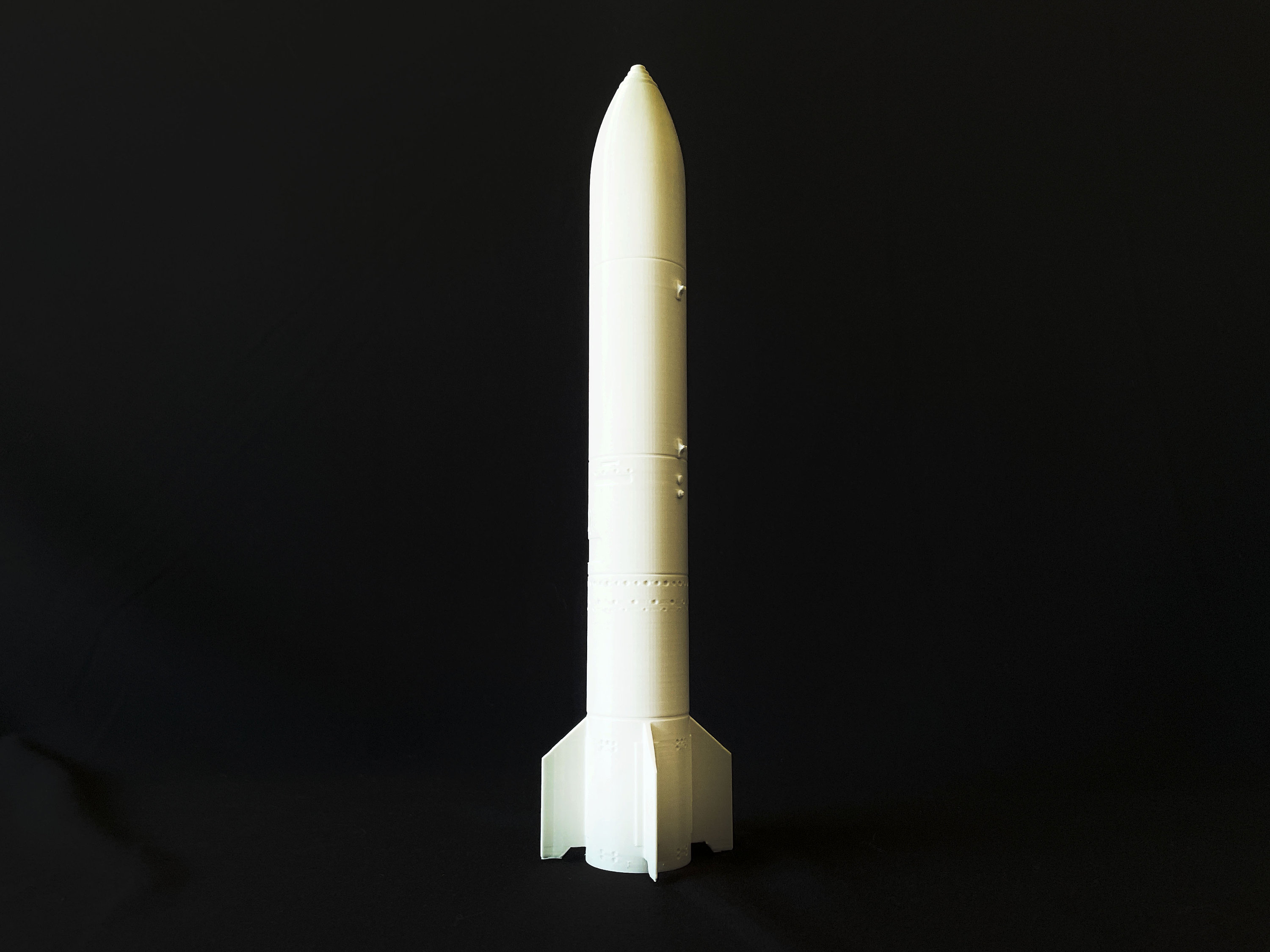 B83 Nuclear Bomb 1:12 Scale Model 300mm Replica Nuke Atom Atomic 3D ...