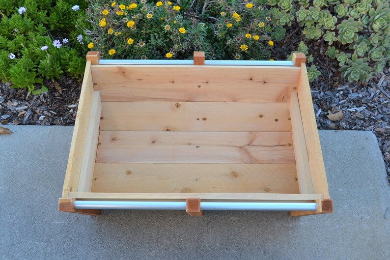 Beautiful Cedar Garden Bed - Etsy