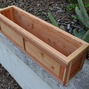 Cedar Planter Box - Etsy