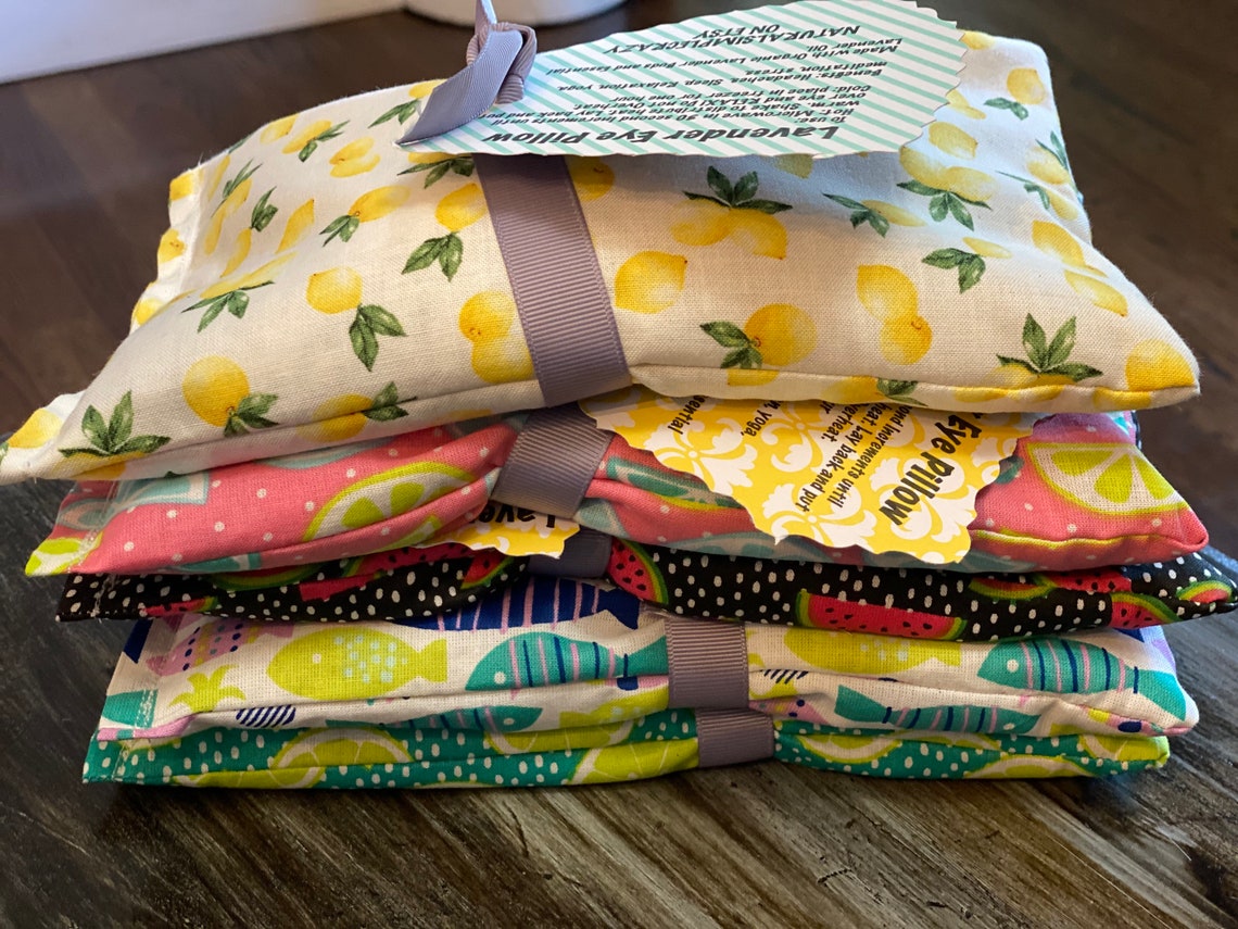 Bulk Eye Pillows Heat Rice Bag Lavender or Eucalyptus 58 10 - Etsy