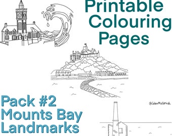 Cornish Phrases PDF Printable Coloring Book Pages | Etsy