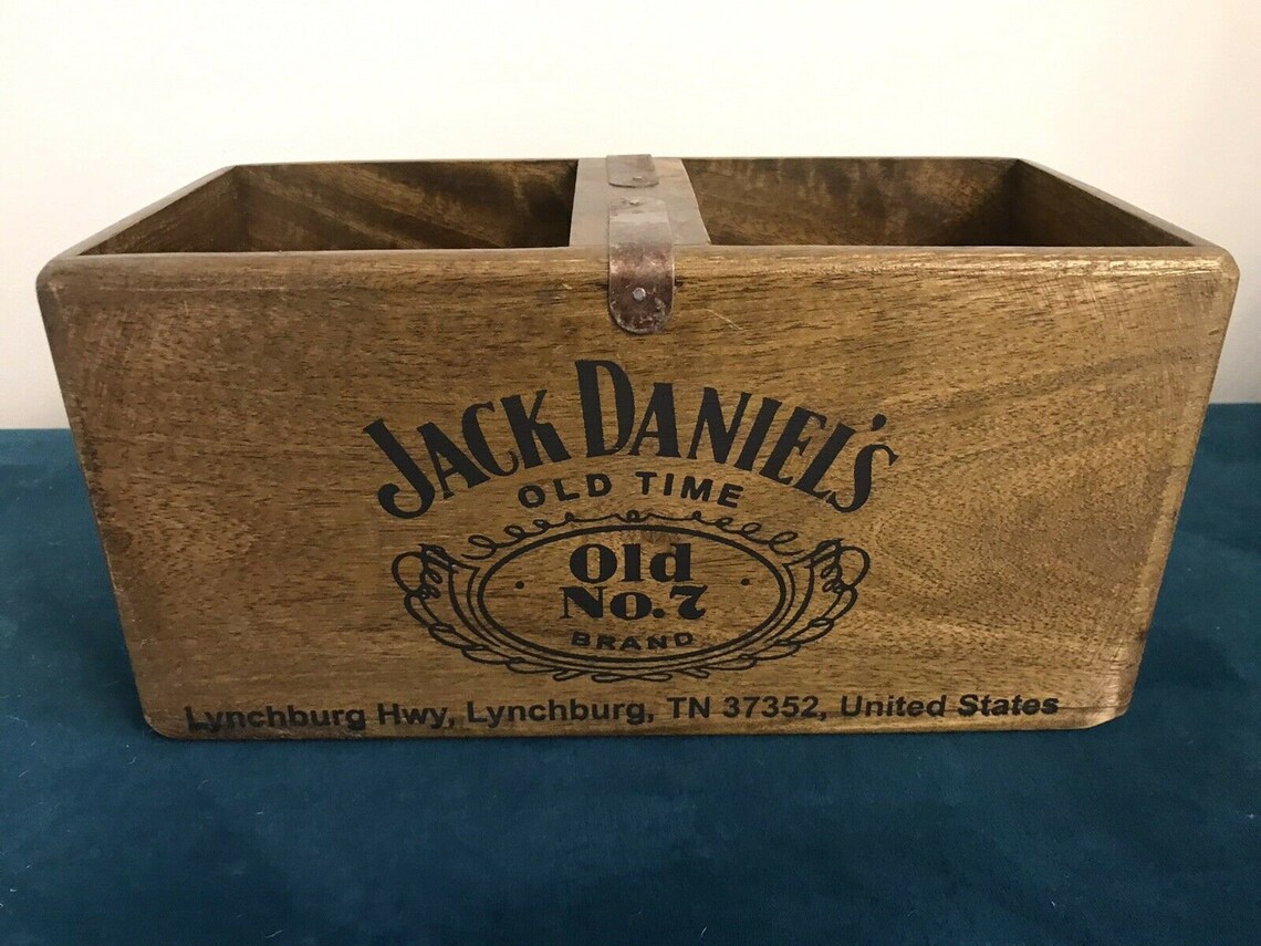 Jack Daniels JD Wooden Vintage Style Storage Box Chest Trunk 3 | Etsy