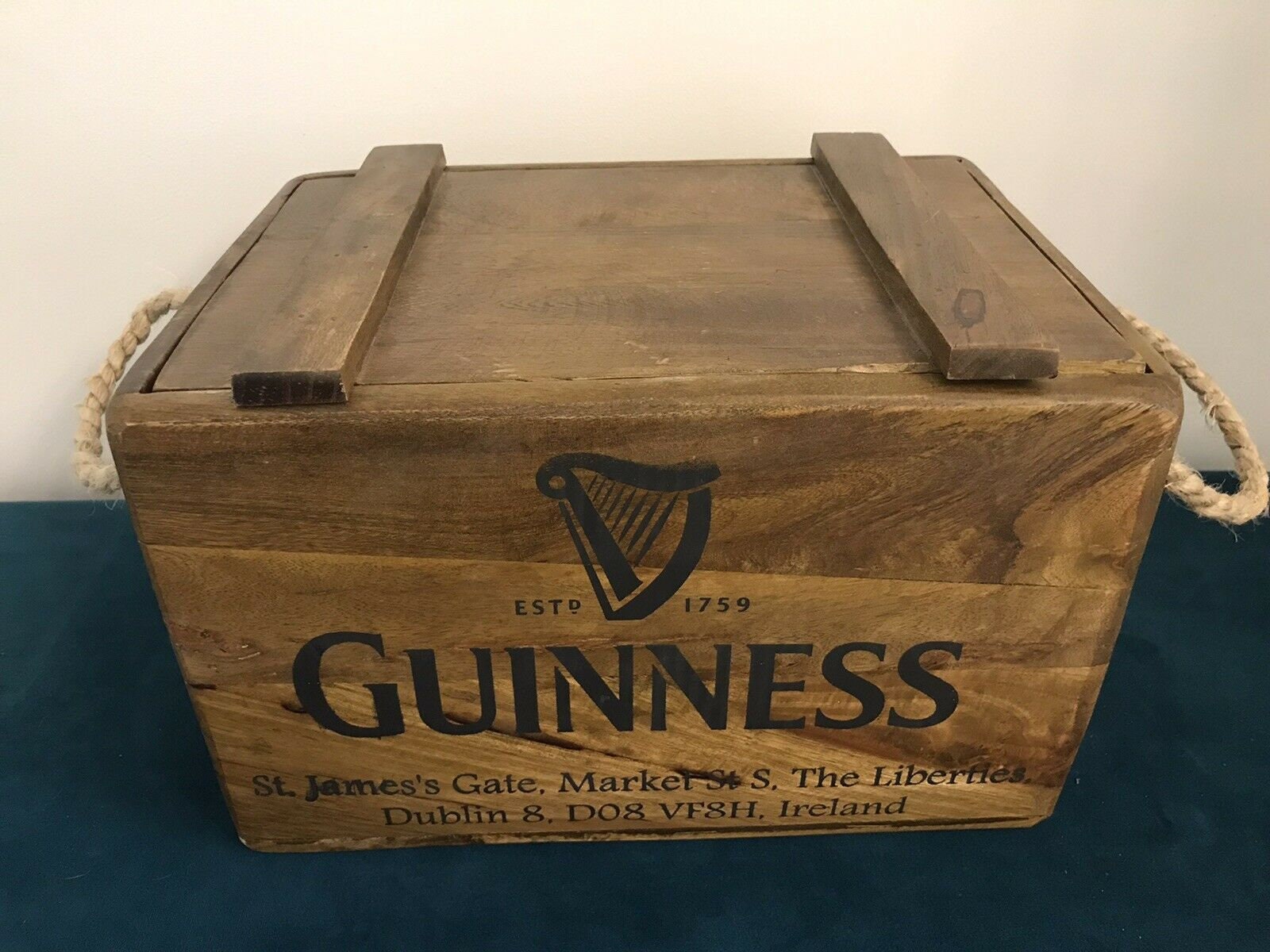 Irish Guinness Wooden Vintage Style Storage Box Chest Trunk 2 - Etsy UK