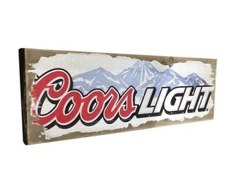 Coors Light Sign | Etsy UK