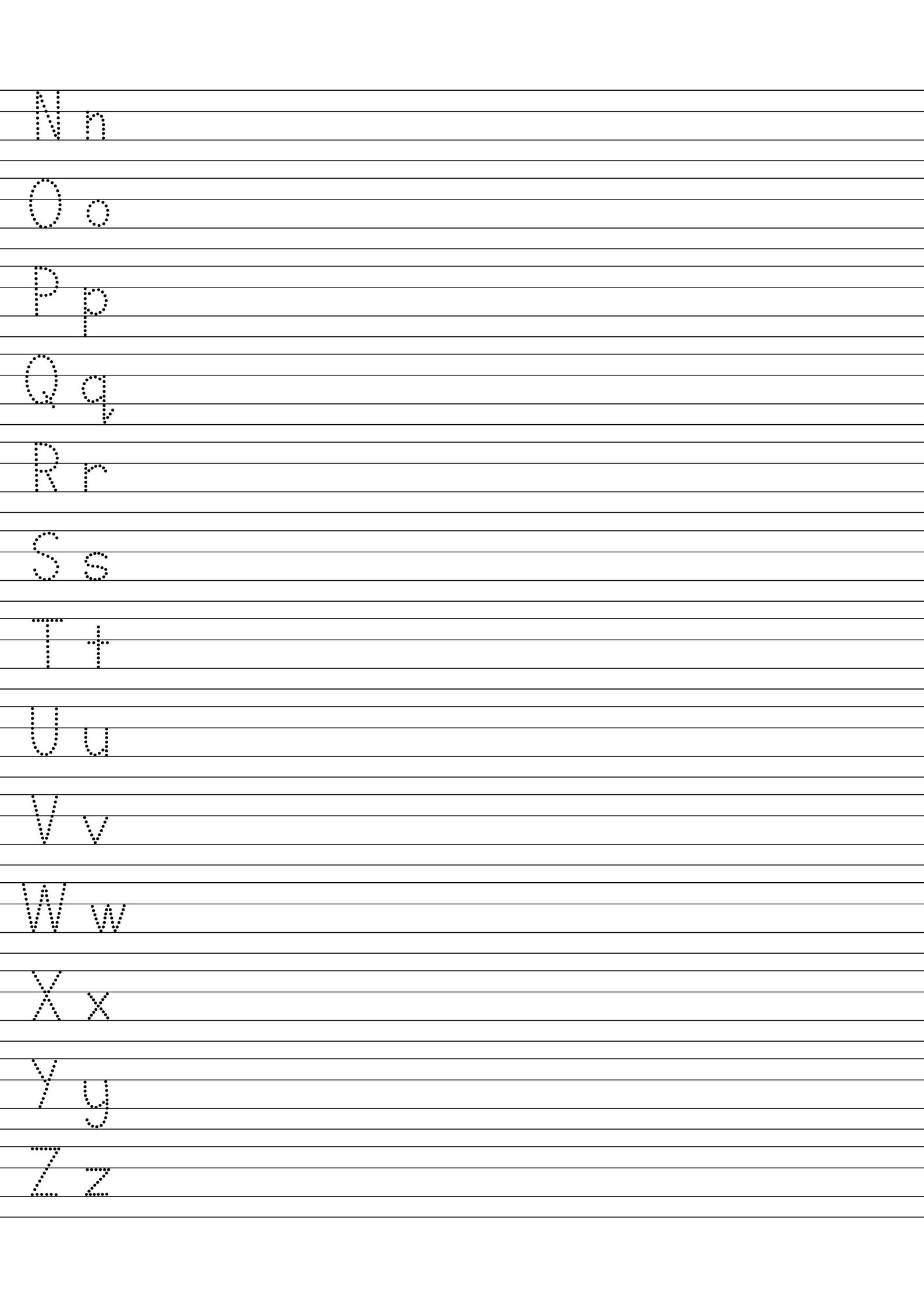 Print at Home Alphabet Handwriting Lines, Learning Mat, Practice ...
