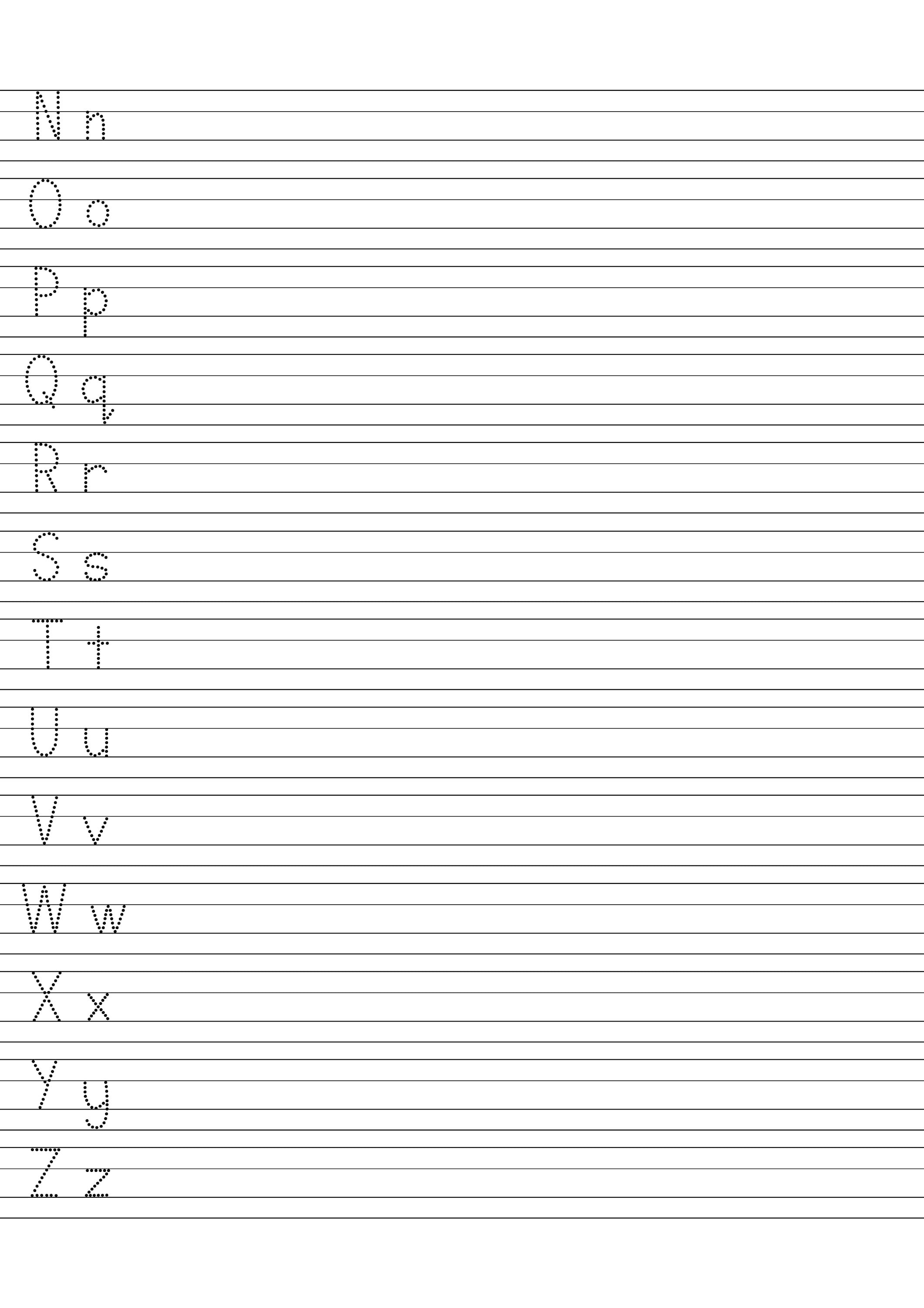 Print at Home Alphabet Handwriting Lines, Learning Mat, Practice ...