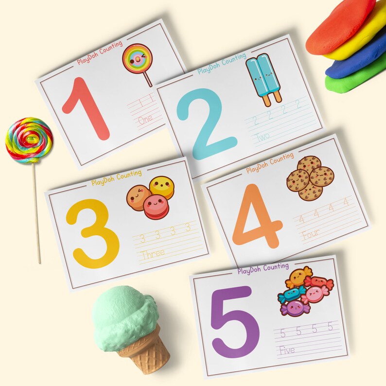 Printable, Playdoh Learning Mat, Digital Download, Handwriting ...