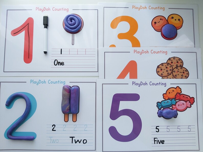 Printable, Playdoh Learning Mat, Digital Download, Handwriting ...