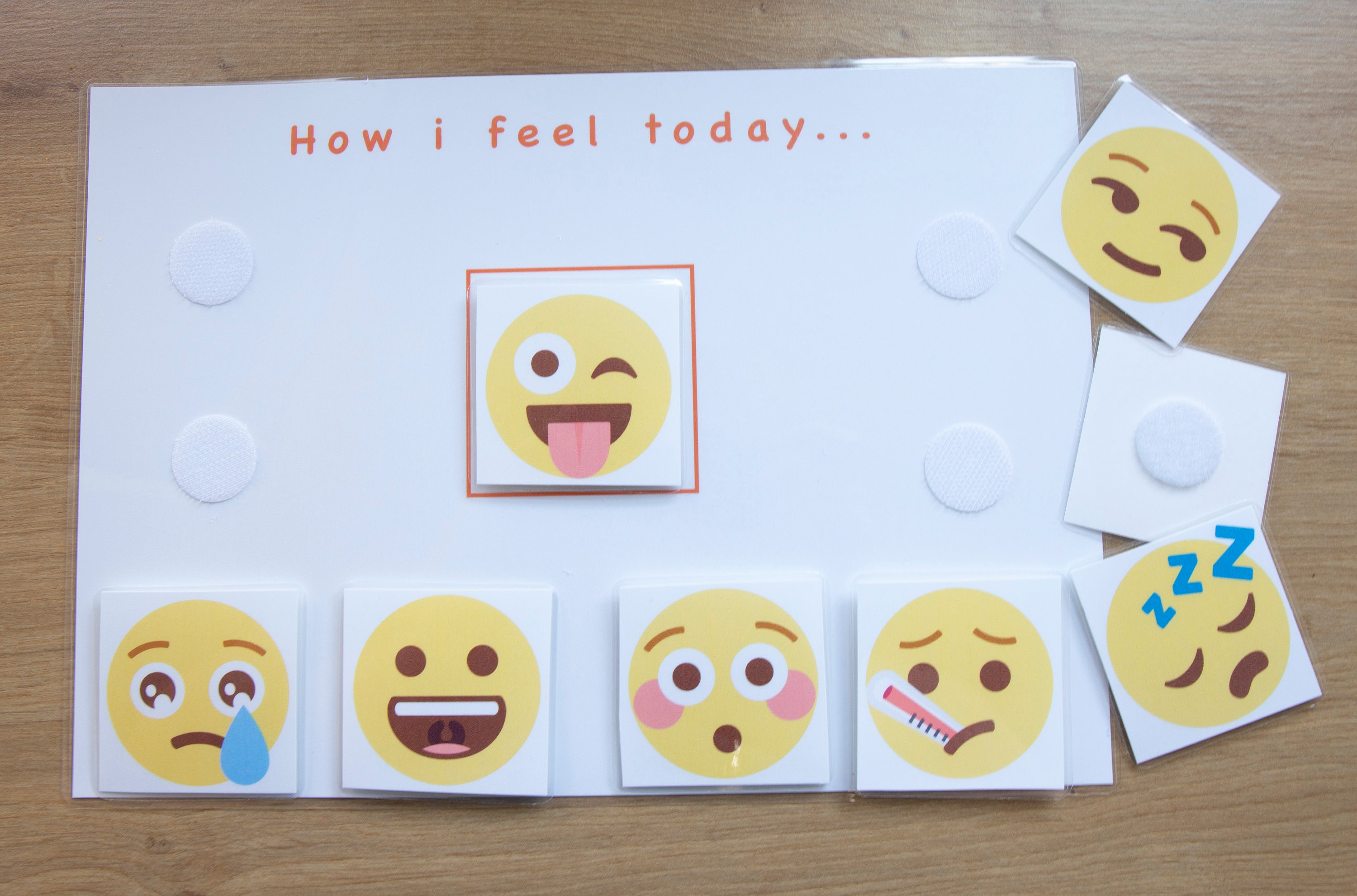 Printable 'emoji' Emotions Chart, Kids, Early Learning, Primary ...