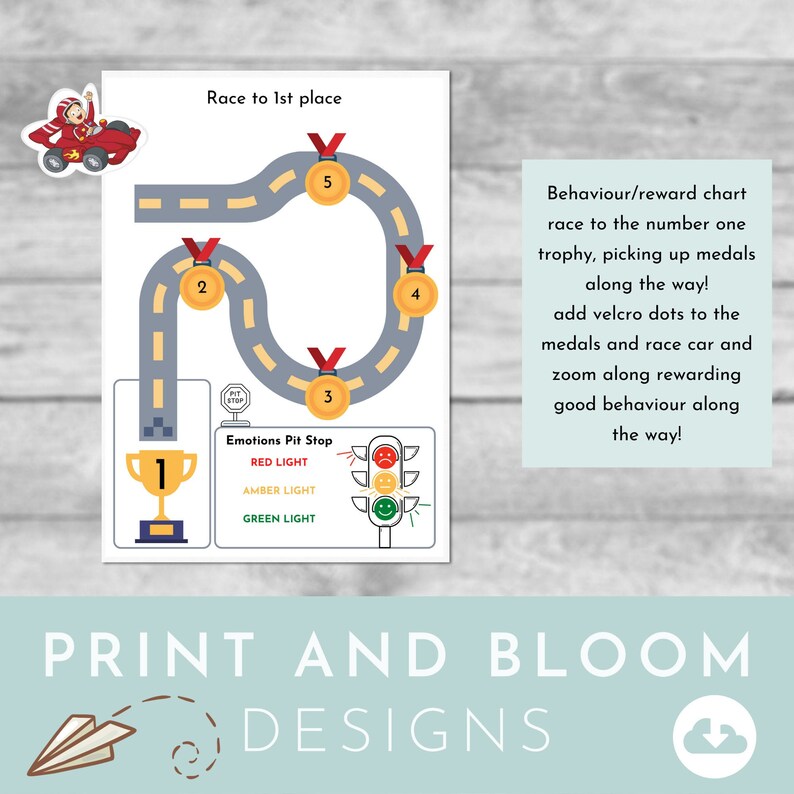 Printable Reward/behaviour/emotions Chart, Perfect for Preschool or ...