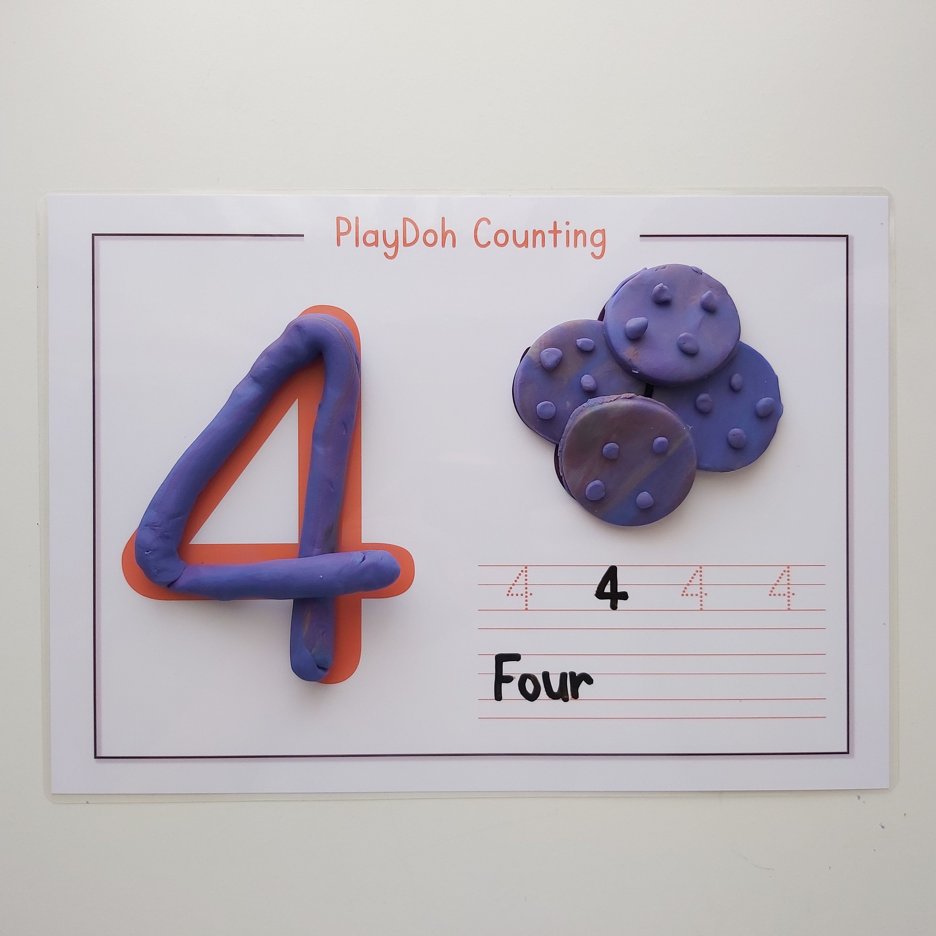 Printable, Playdoh Learning Mat, Digital Download, Handwriting ...