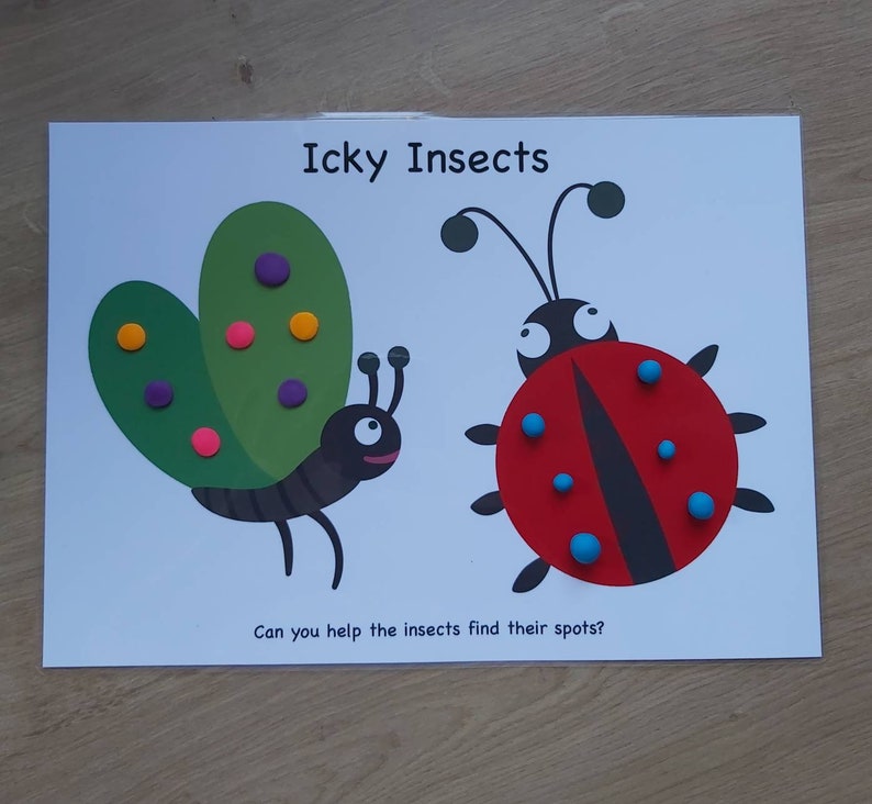 Bundle of 5 Printable Play Doh Mats, Play and Create Play Doh Activity ...