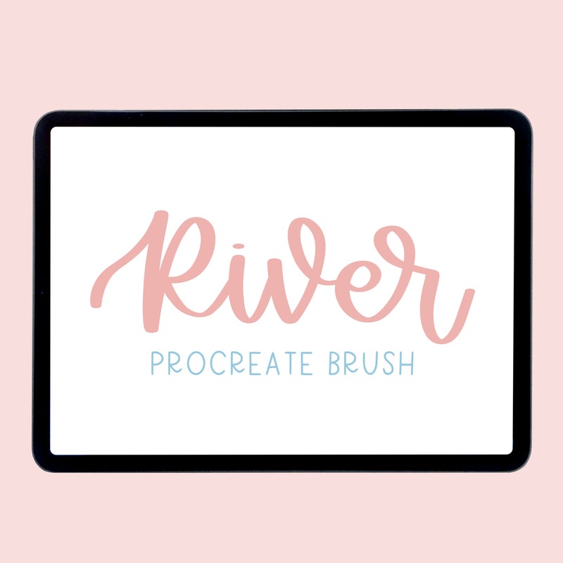 River Calligraphy - Etsy