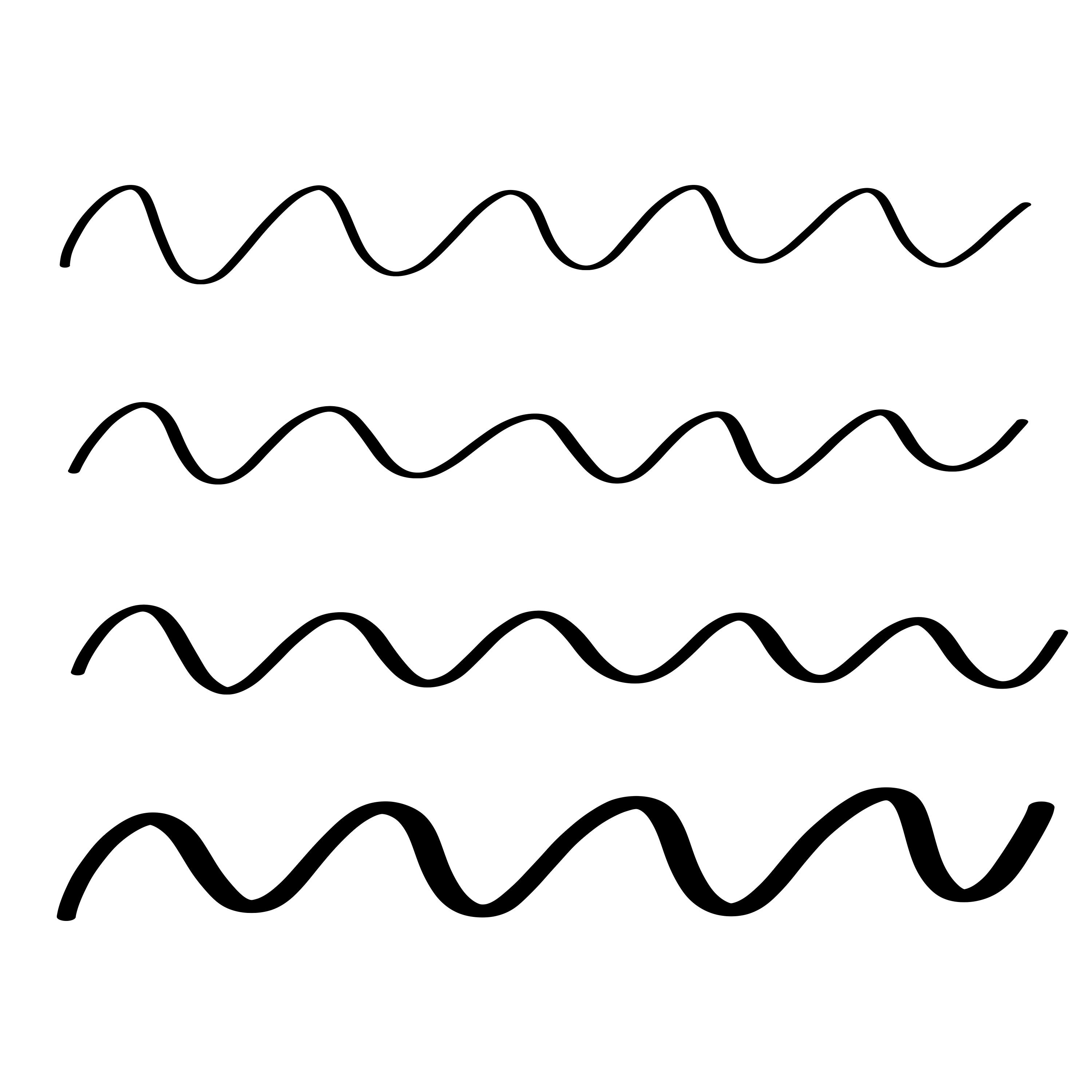 River Procreate Brush | Instant Download, Brush Pen, Brush, Lettering ...