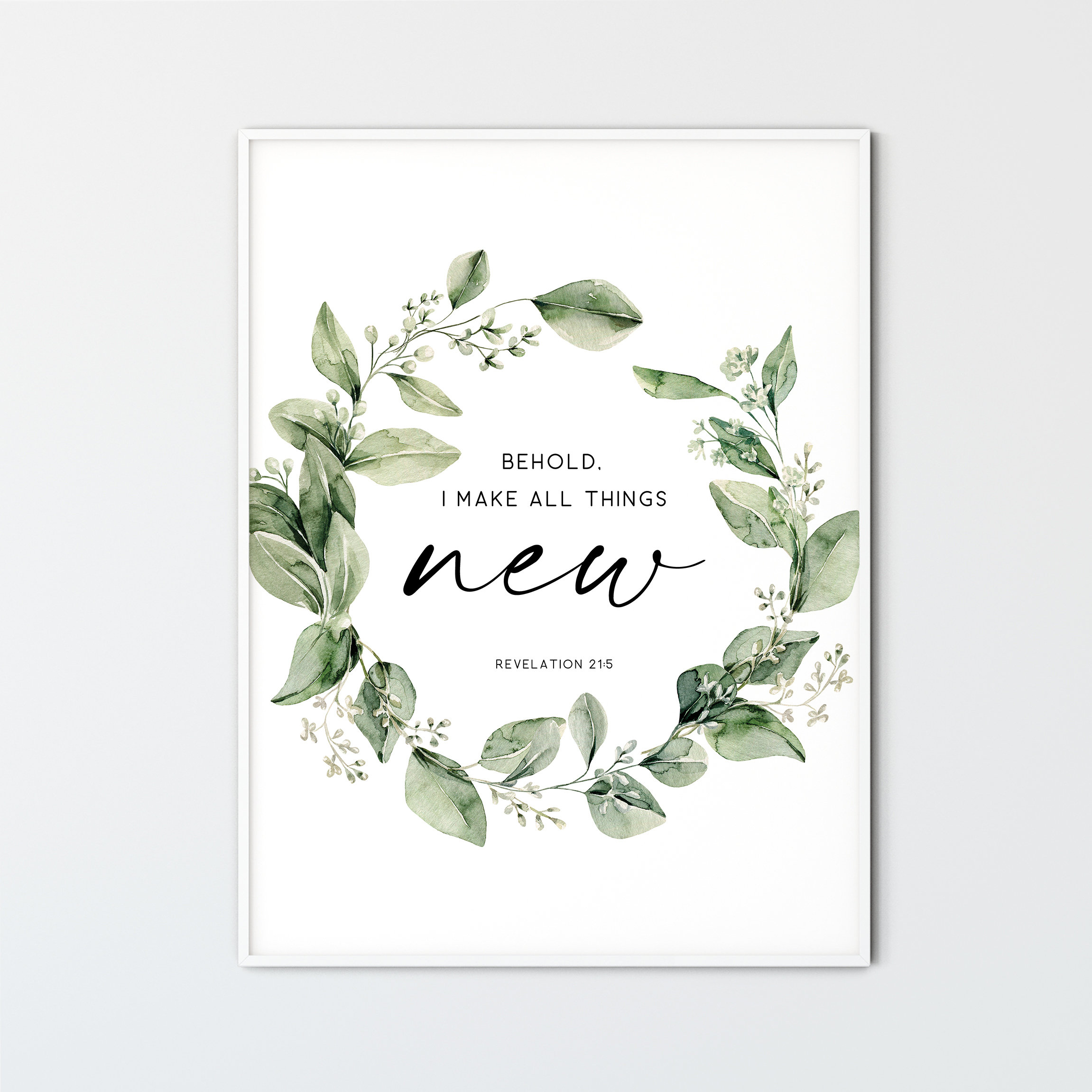 He Makes All Things New Printable - Etsy