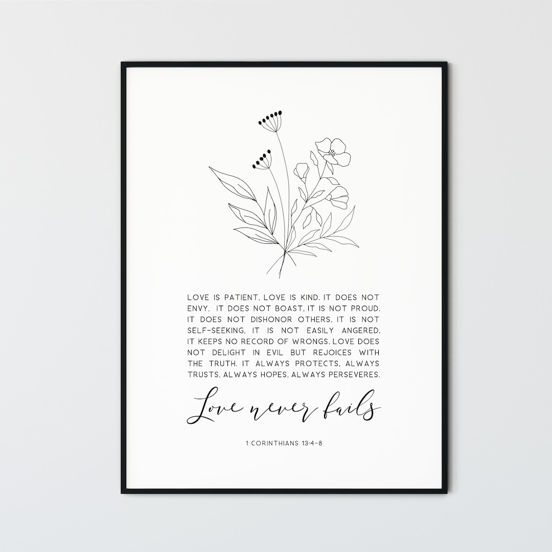 Love Is Patient Love Is Kind Bible Verse Wallpaper