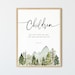 Psalm 127:3 Children Are A Gift From the Lord, Christian Wall Art ...