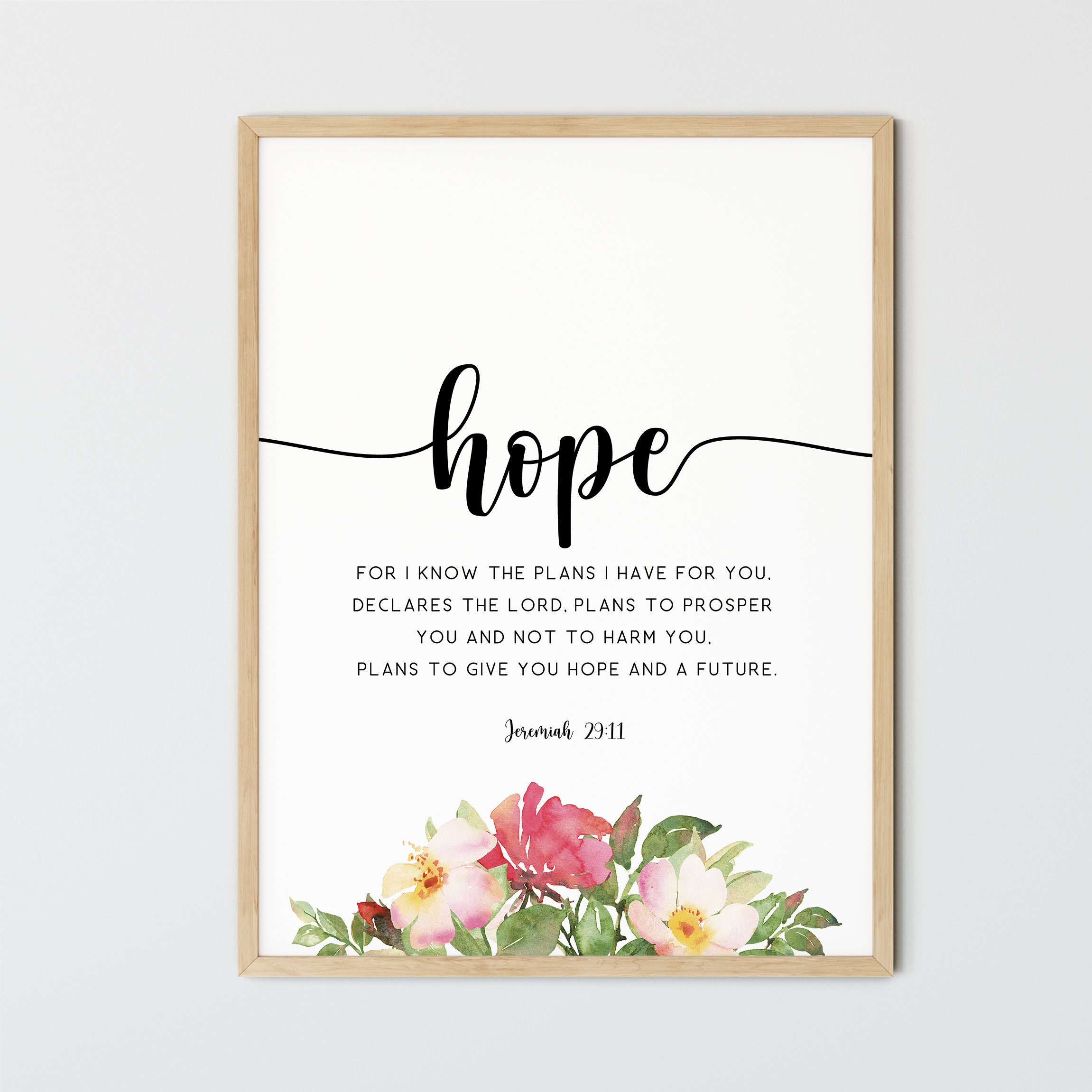 Faith Hope Love Bible Verse Wall Art Set of 3 Prints | Etsy UK
