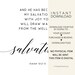 Isaiah 12:2-3 Bible Verse Wall Art Set of 2 Prints Modern - Etsy