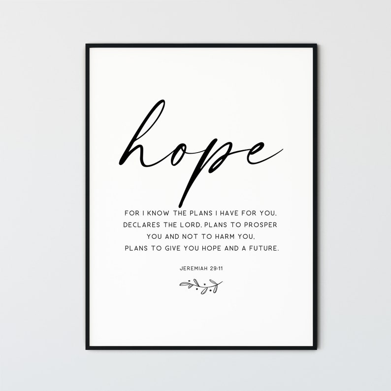 Faith Hope Love Bible Verse Wall Art Set of 3 Prints Modern | Etsy