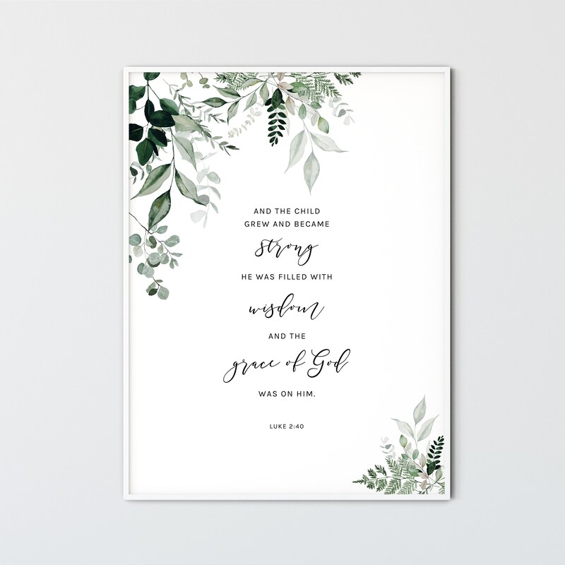 Scripture Wall Art - Etsy